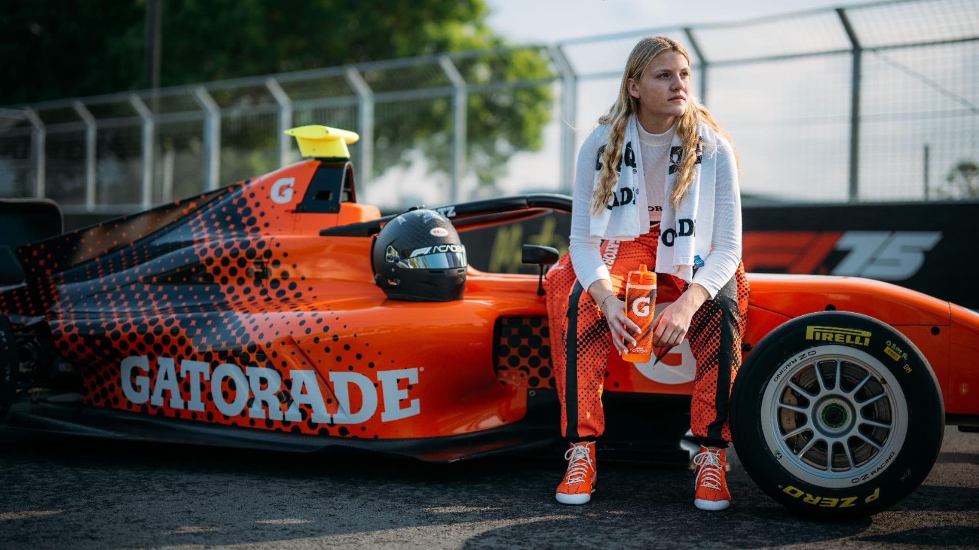 F1 COSMOS | F1アカデミーがゲータレードと提携、マチルダ・パーツがモントリオールで出走